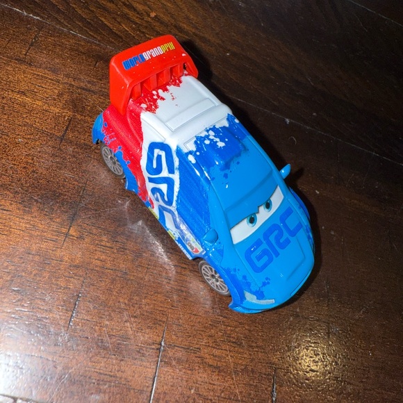 Toys | Mattel Disney Pixar Cars Blue And Red Toy Car | Poshmark